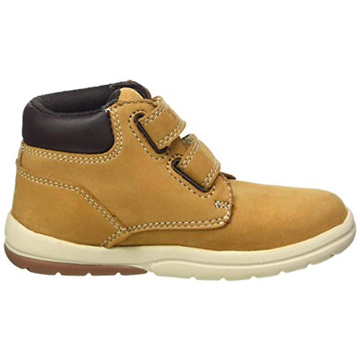 Timberland Baby Toddle Tracks Hook-and-Loop Bootie, Wheat Nubuck, 5.5 US Unisex Infant