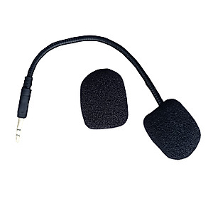 TNE for Turtle Beach Mic Replacement 3.5mm Game Microphone Boom for Ear Force XO One XO Three XO Four Stealth 400 420x 450 500p 520 Recon 50x 50p 50 60p 150 Camo Xbox One PS5 Computer Gaming Headsets