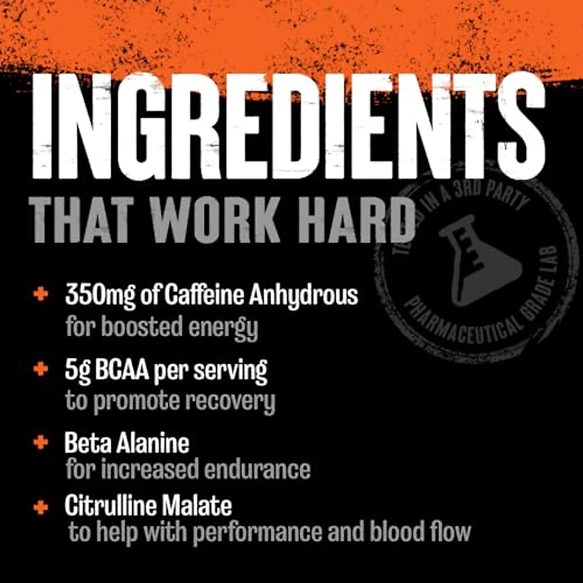 Animal Fury Pre Workout Powder - Energy and Focus Supplement with 5g BCAA, 350mg Caffeine Nitric Oxide Booster with Beta-Alanine, Preworkout for Men and Women, Blue Raspberry Flavor, 30 Servings