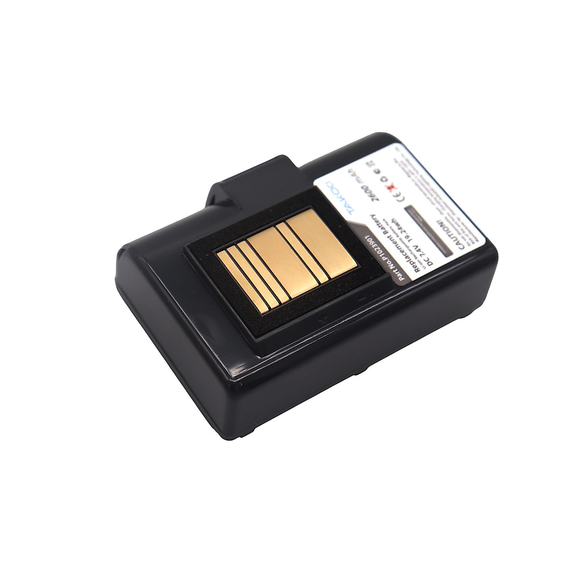 GIKYSUIZ 20-Pack 2600mAh Replacement Battery for Zebra ZQ610 ZQ520 QLN220 QLN320 ZQ500 ZQ620 ZR628 ZR658 ZR668 Printer, fits Part Number BTRY-MPP-34MA1-01 P1023901 P1031365-025