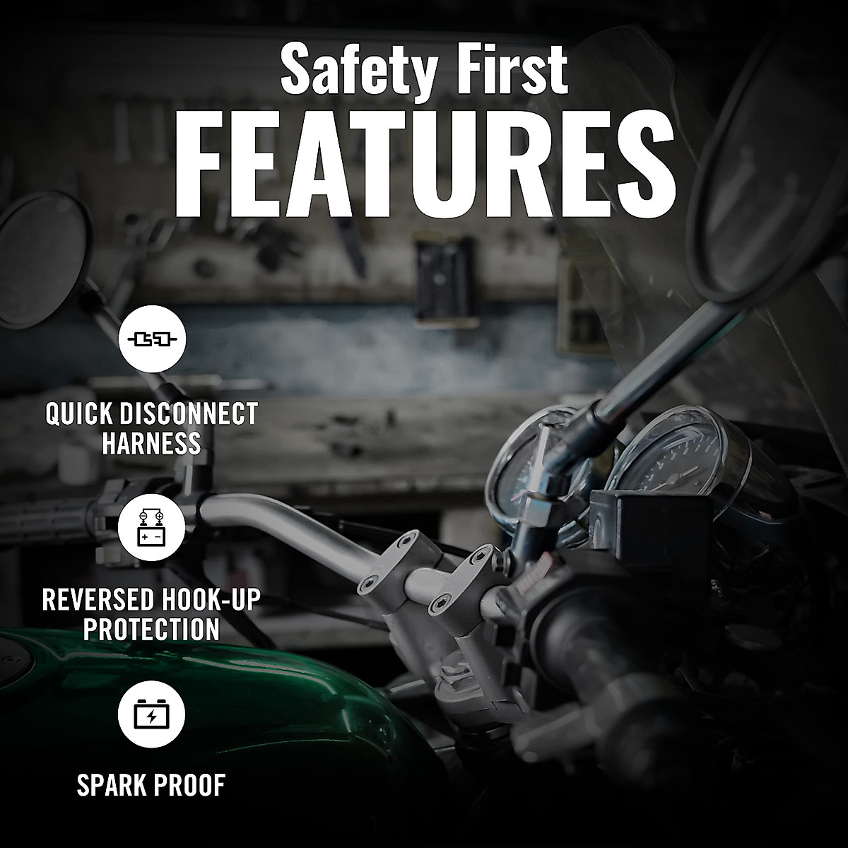 Battery Tender 5 Bank Multibank Charger - 20 AMP (4 AMPs Per Bank) - Selectable 12V / 6V - Smart and Switchable 12V Multi Battery Charger and Maintainer for Automotive and Marine - 021-0133-DL-WH