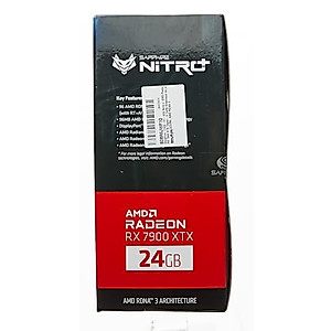 Sapphire 11322-01-40G Nitro+ AMD Radeon RX 7900 XTX Vapor-X Gaming Graphics Card with 24GB GDDR6, AMD RDNA 3
