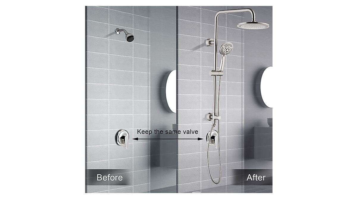 Upgrade Your Shower with BRIGHT SHOWERS Rain System