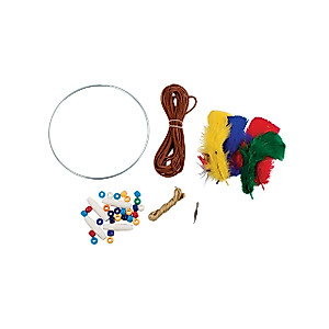 Realeather Crafts Dreamcatcher Kit, 5-Inch, Natural