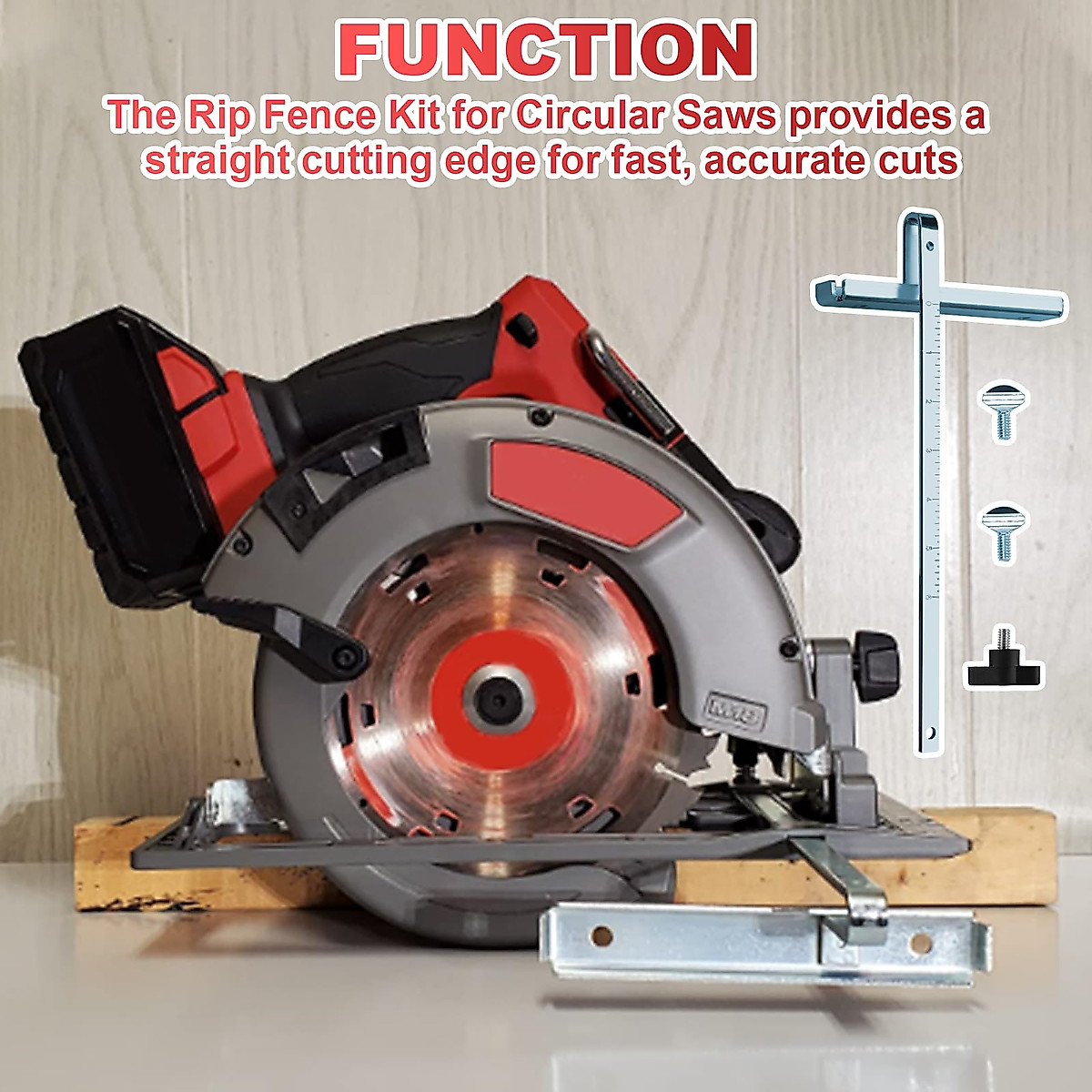49-22-4146 for MilwaukeeCircular Saw rip fence guide KIT REPLACES 6405-6, 6390-20, 6390-21, 6394-21, 6460 skateplate circular saw guide