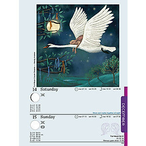 MOON DIARY 2024 Datebook Calendar Personal Organiser (EST - Eastern Time)