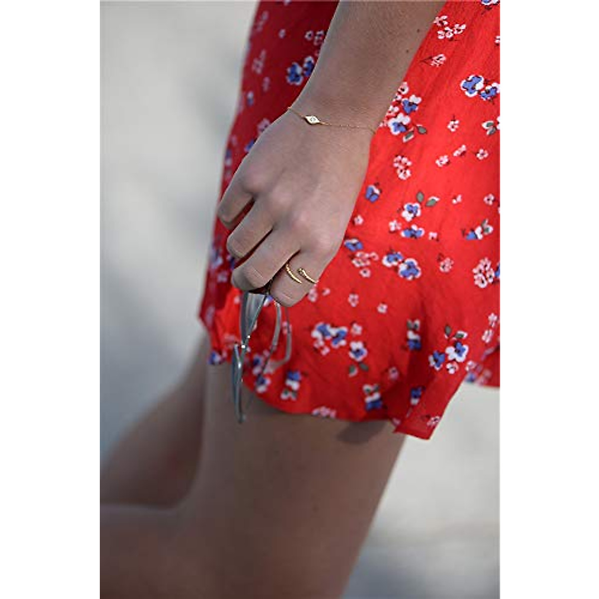 Dainty Evil Eye Bracelet Sterling Silver Bracelets