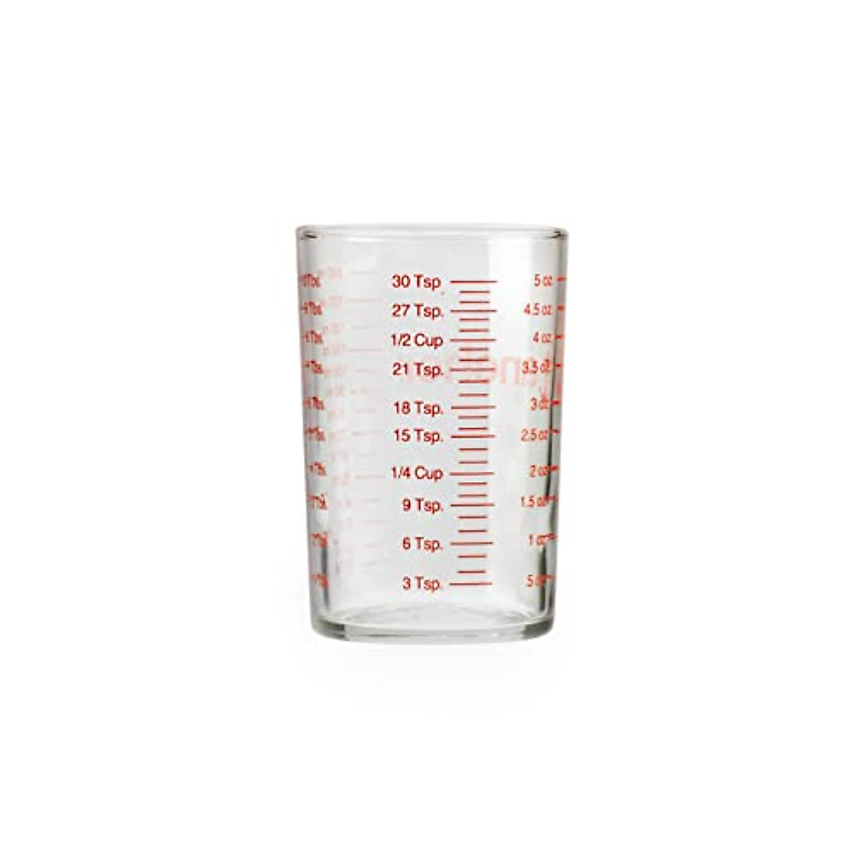Anchor Hocking Glass Measuring Cup, 4 Pieces, Set Includes 5 oz, 1-cup, 2-cup, 4-cup