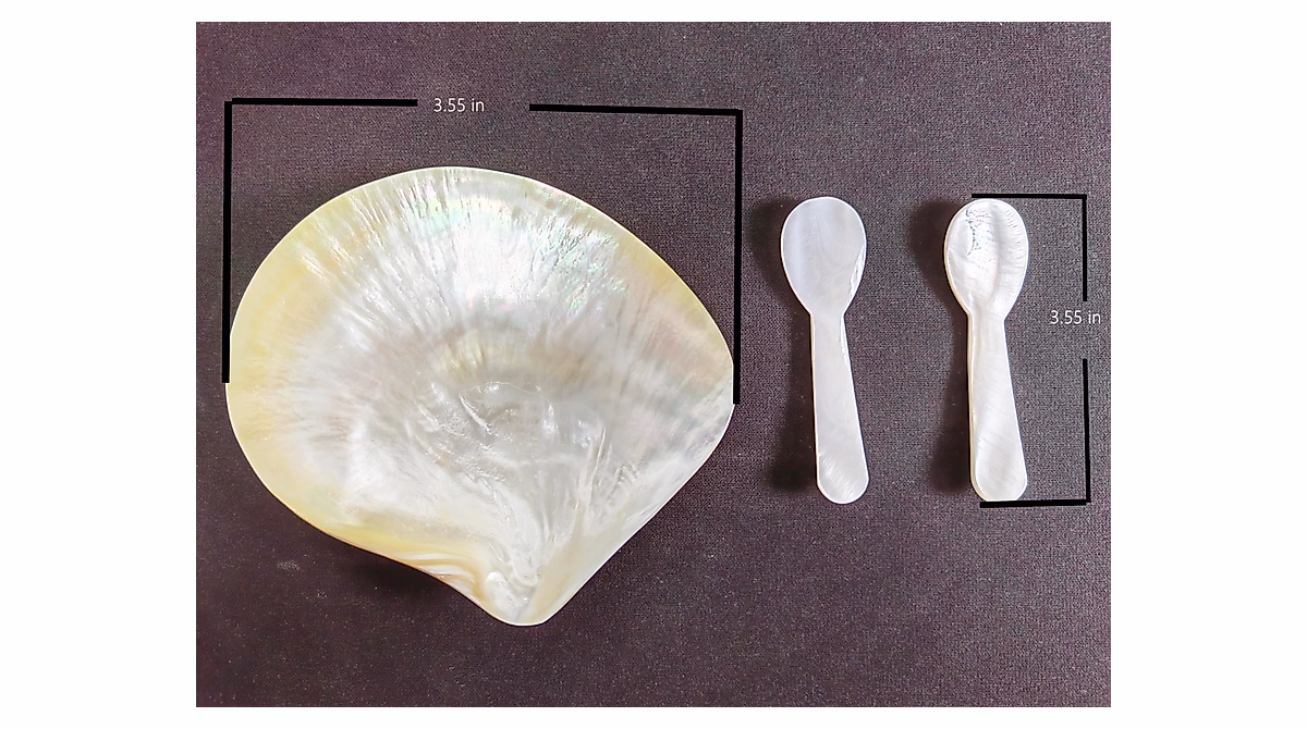 Caviar Serving Set with Mother of Pearl Spoons | Elegant Gift Idea