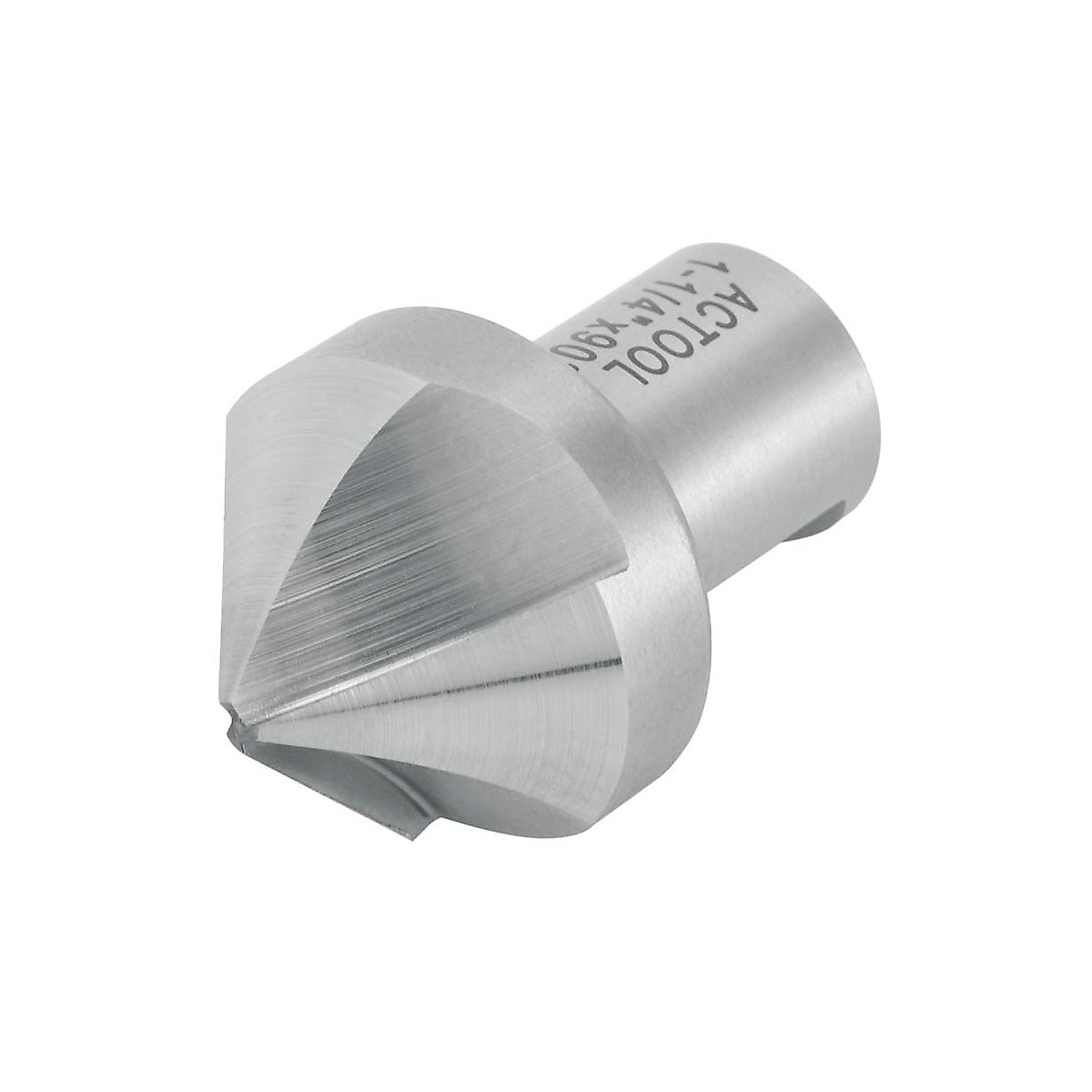 ACTOOL HSS Countersink 1-1/4'' Diameter with 3/4'' Weldon Shank