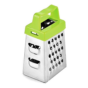 GOODFEER Mini Cheese Grater, 3 Pieces Stainless Steel Small Box Graters For Kitchen Slicer Cheese/Ginger/Vegetable,Pack of 3