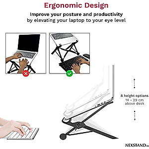 Nexstand Laptop Stand – Portable Laptop Stand – PC and MacBook Laptop Stand