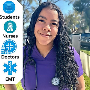 HEART SOUND SOLUTIONS Head to Toe Assessment Kit with Nursing School Essentials | Medical Assistant Accessories | Blood Pressure Cuff | Nursing and Medical Students | First Responders