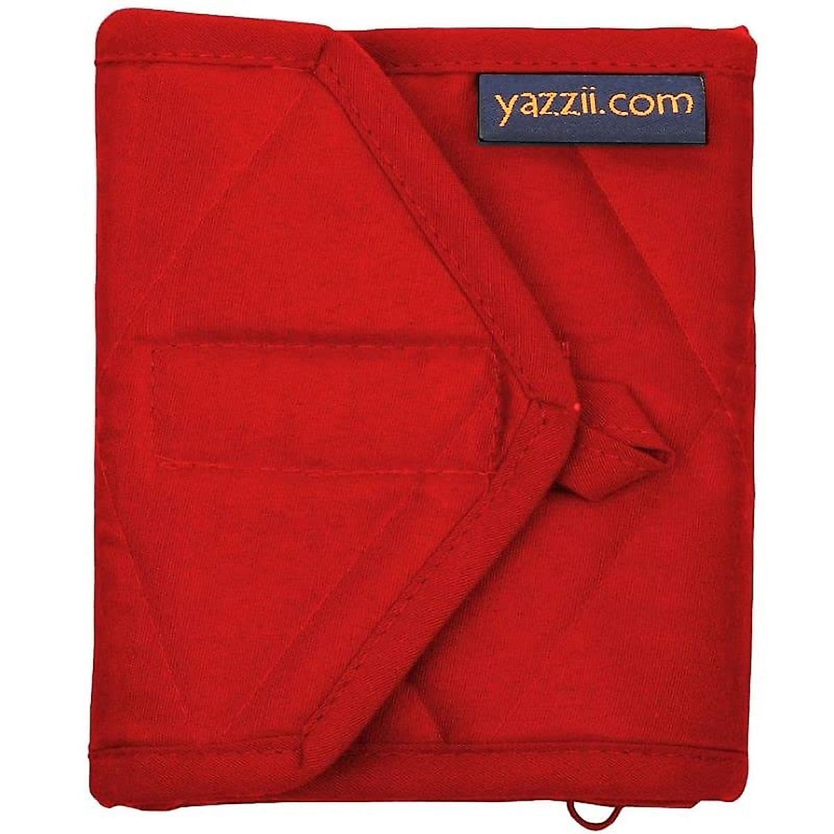 Yazzii Craft Travel Wallet - Portable & Multifunctional Craft Purse - 4 Pocket Organizer for Notions, Credit Cards, Jewelry, Accessories, Medicine, & More! Red