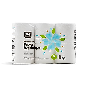 365 by Whole Foods Market, Bath Tissue Double Roll 260 Sheet 6 Count, 260 Count