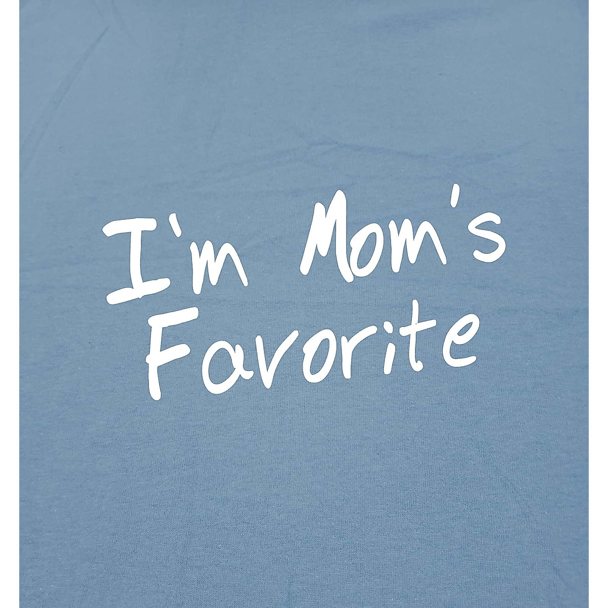 I'm Mom's Favorite Novelty Sarcastic Funny T Shirt L Charcoal