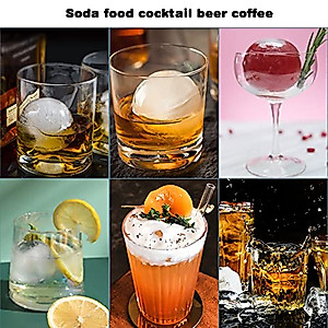 ITWIST Large Ice Ball Maker Mold, Round Ice Cube Tray with Tongs Easy Release, 16x2.5in Sphere Ice Trays for Freezer, Round Ice Molds for Whiskey, Bourbon, Cocktails & Drinks