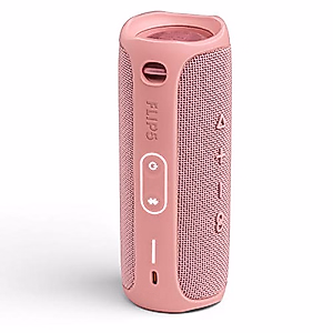JBL FLIP 5 Waterproof Portable Bluetooth Speaker - Pink (Renewed)