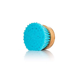 The Rag Company - Ultra Utility Brush - Durable, Strong, and Safe for Many Detailing Tasks; Sturdy Wooden Grip; Soft Nylon Bristles