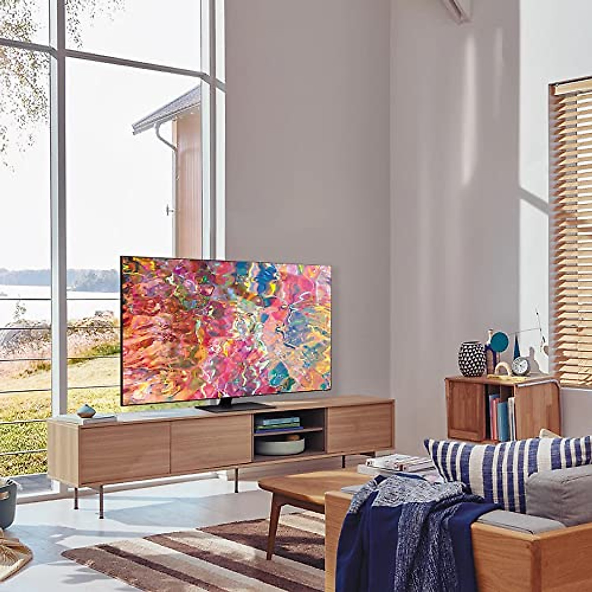 SAMSUNG Q80BA 75 Inch QLED 4K Smart TV (2022) Cord Cutting Bundle with DIRECTV Stream Device Quad-Core 4K Android TV Wireless Streaming Media Player