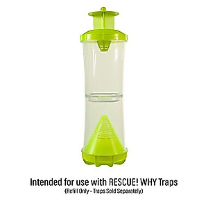 RESCUE! Non-Toxic Wasp, Hornet, Yellowjacket Trap (WHY Trap) Attractant Refill - 2 Week Refill - 8 Pack