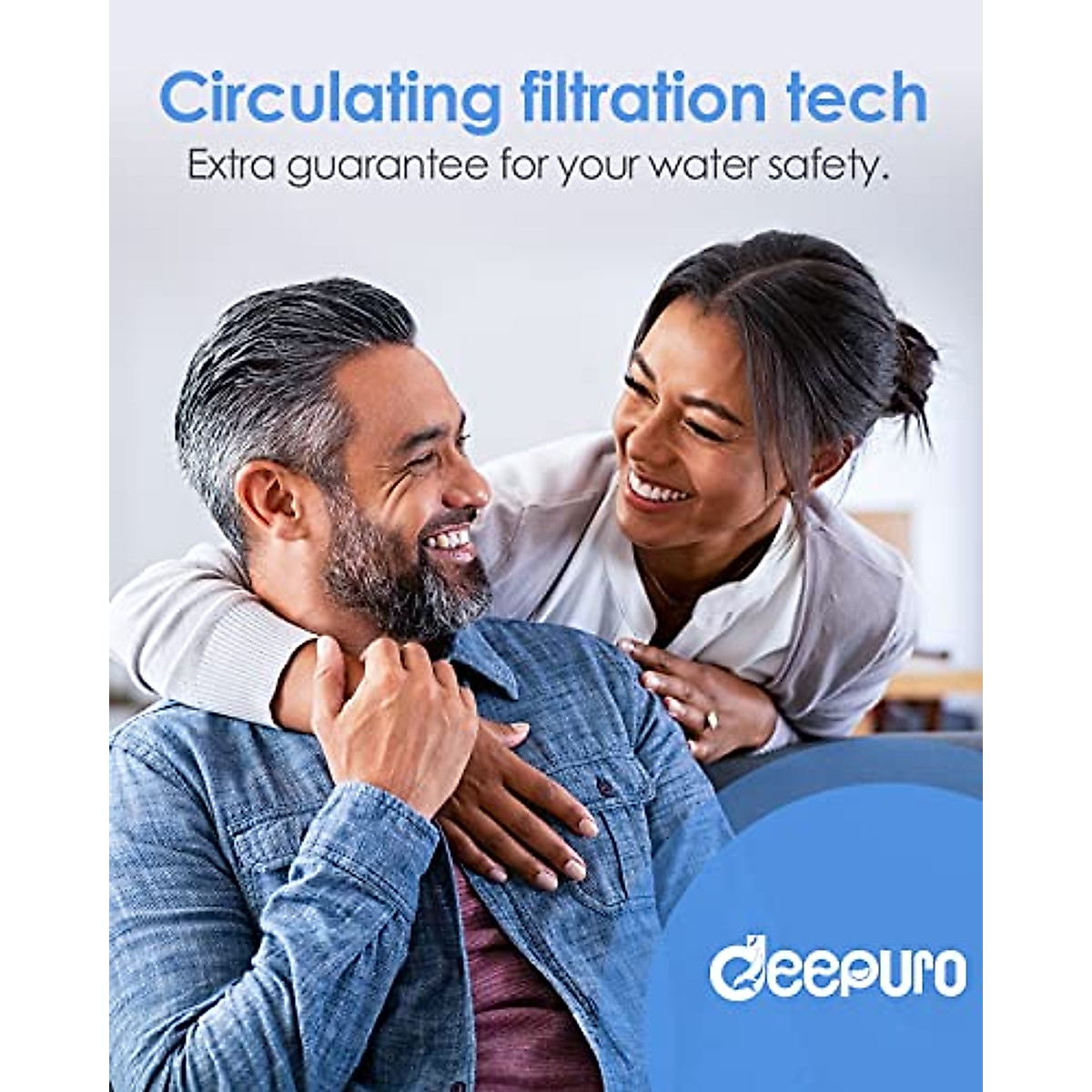 Deepuro PCT Replacement Filter Cartridge for RO System WP-A6/WP-B6 WP6G-PCT