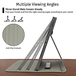 iPad Pro 11 Case with Pencil Holder, Support Pencil 2nd Wireless Charging, Magnetic PU Leather Protective Cover Compatible with iPad Pro 11-inch 3rd/2nd Generation 2021/2020 Released Apple Tablet