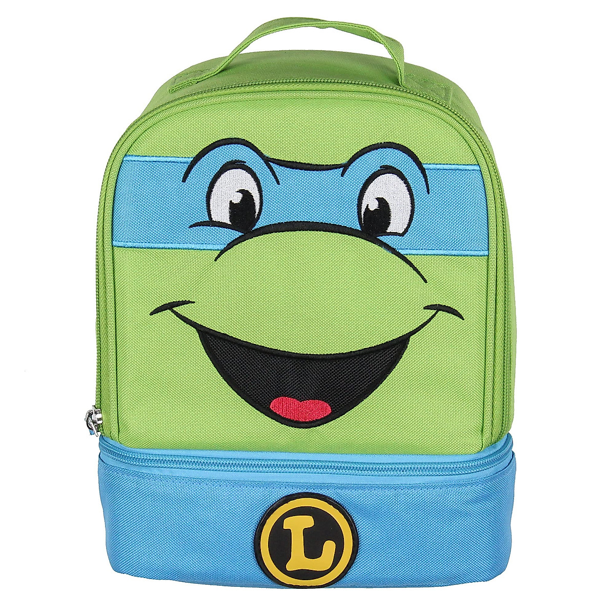 INTIMO Teenage Mutant Ninja Turtles TMNT All Turtles Dual Compartment Lunch Box - Leonardo