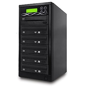 SATA DVD Duplicator - 5 Target Standalone CD / DVD Duplicator with SATA DVDRW