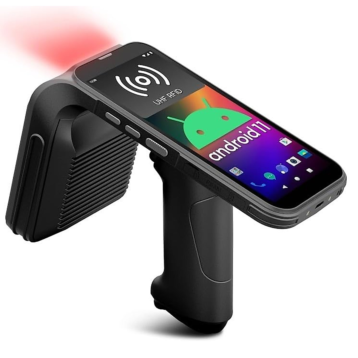 Chainway C5 Wireless Android Pistol-Grip RFID Tag Reader with 2D/1D/QR Barcode Scanner, Android 11, WiFi, Bluetooth, UHF (865MHz-928MHz EPC GEN2)