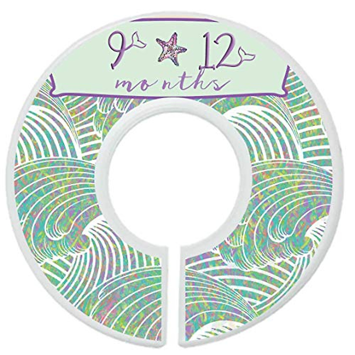Mumsy Goose Nursery Closet Dividers Closet Organizers Baby Girl Clothes Dividers Mermaid