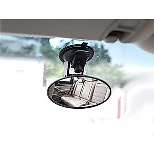 Adjustable Car Interior Baby Kids Rear View Mirror For Seat With Suction Universal Baby Car Mirror Adjustable Interior Rear View Kid Monitor +Suction Adjustable Wide