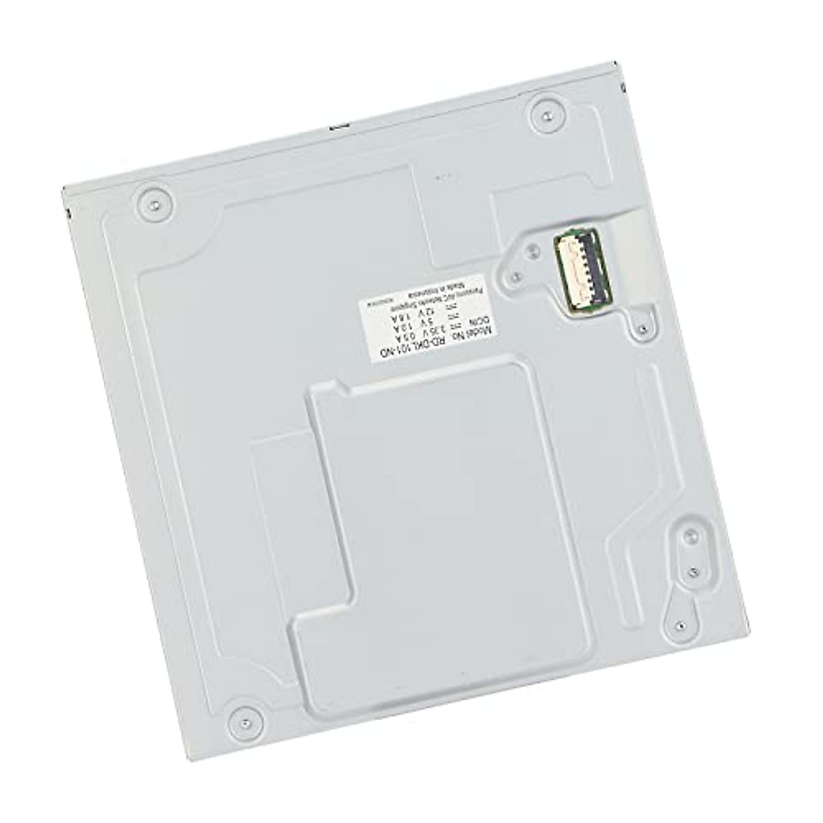 Shanrya Game Disc Drive, Fix Errors Professional Metal Replacement Wearable Game Console Optical Drive for