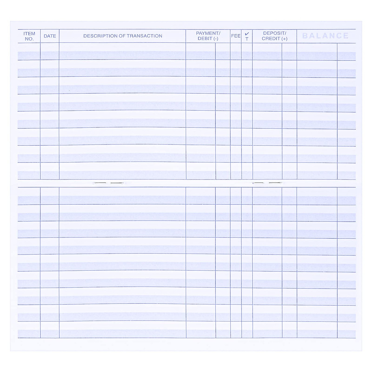 12 PCS Check registers for Personal Checkbook, Upgrade Checkbook Register and transactions Ledgers.