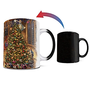 Morphing Mugs Disney – Beauty and the Beast – Thomas Kinkade Studios - One 11 oz Color Changing Ceramic Mug – Image Revealed When HOT Liquid Is Added!