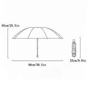 Folding Umbrella Travel Umbrella Folding UV Protection Lace Lace Sun Umbrella Ladies Girl Sunshade Lace Decorative Butterfly Lace Printed Sunshade Sun and Rain Dual-use Umbrella Tri-fold Wind Resistant Sunscreen Black Plastic Umbrella (lace purple)