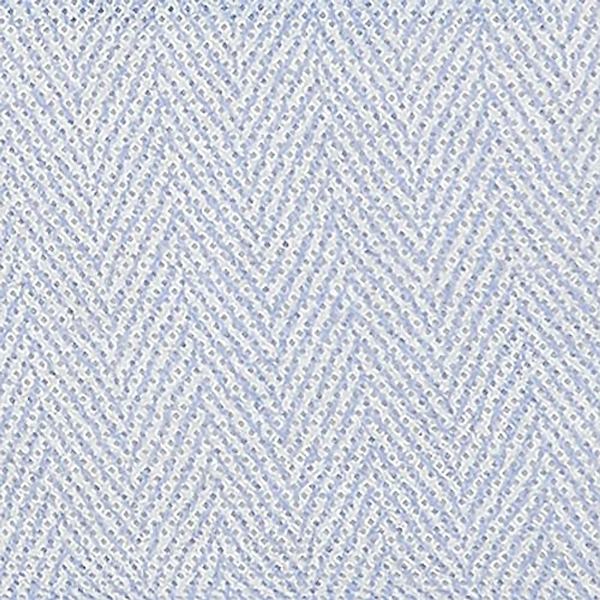 mDesign Soft Fabric Dresser Drawer and Closet Storage Organizer Set for Child/Kids Room, Nursery, Playroom - 2 Pieces, 5 Compartments - Herringbone Print with Solid Trim - Blue