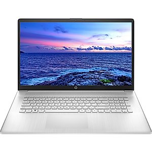 HP Newest 17.3 FHD IPS Micro-Edge Laptop, AMD Ryzen 5 5500U 6-core(Beat Intel i5-1135G7), 16GB DDR4 RAM, 256GB SSD+1TB HDD, WiFi, Bluetooth, Numpad, HDMI, Webcam, Win11