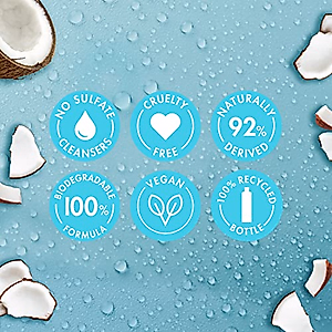 Love Beauty And Planet Body Wash Softened, Visibly Glowing Skin Coconut Water and Vitamin C Made with Plant-Based Cleansers and Skin Care Ingredients 32.3 fl oz