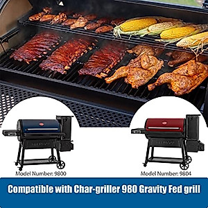 Replacement Temperature Sensor for The Char-Griller Gravity Fed 980 Charcoal Grill, Temperature Resistance Up to 1112°F, Imported Pt1000 Resistor