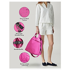 MEYFANCY Women Tote Bag Large Shoulder Bag Top Handle Handbag with Adjustable Strap for Gym, Work, Travel