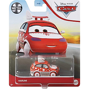 Disney Car Toys Harumi, Miniature, Collectible Racecar Automobile Toys Based on Cars Movies, for Kids Age 3 and Older, Multicolor