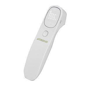 Veridian Healthcare Non-Contact Infrared Thermometer | for Children & Adults | Home Use with Fever Alert | Instant Accurate Reading | Body, Object, Room, Fahrenheit/Celsius Measurements