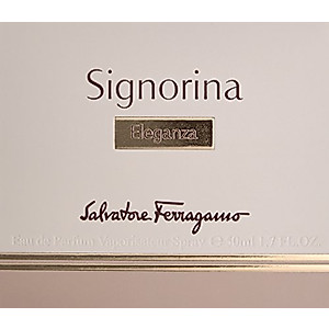 Salvatore Ferragamo Signorina Eleganza Eau de Parfum Spray for Women, 1.7 Ounce