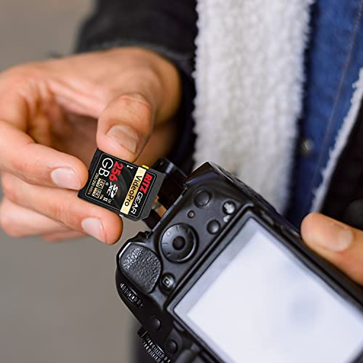 Video Pro SD Card UHS-II 256GB SDXC Memory Card 2-Pack U3 V90 A1, Extreme Performance Professional SD-Card (R 280mb/s 250mb/s W) for Advanced DSLR,Well-Suited for Video, Including 4K,8K, 3D, Full HD