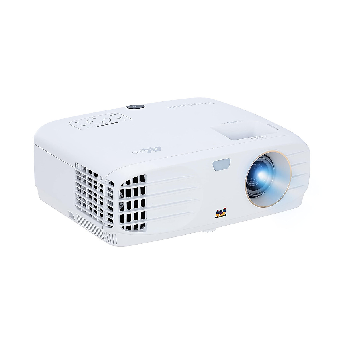 ViewSonic PX727-4K True 4K Home Theater Projector with Wide Color Gamut RGB Rec 709 HDR Support and Dual HDMI, Stream Netflix with Dongle