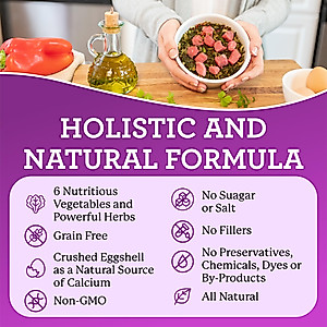 Dr. Harvey's Paradigm Green Superfood Dog Food, Human Grade Dehydrated Grain Free Base Mix for Dogs, Diabetic Low Carb Ketogenic Diet (6 Pounds)