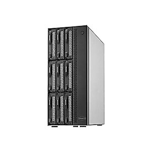 TERRAMASTER T9-423 9Bay NAS Storage - High Performance NAS for SMB with N5095 QuadCore CPU 8GB DDR4 Memory, 2.5GbE Port x 2, Network Storage Server, Diskless
