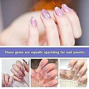 Tooth Gem Kit, DIY Fashionable Tooth Ornaments with Light and Glue, 2 Colors Teeth Diamonds Jewel Kit