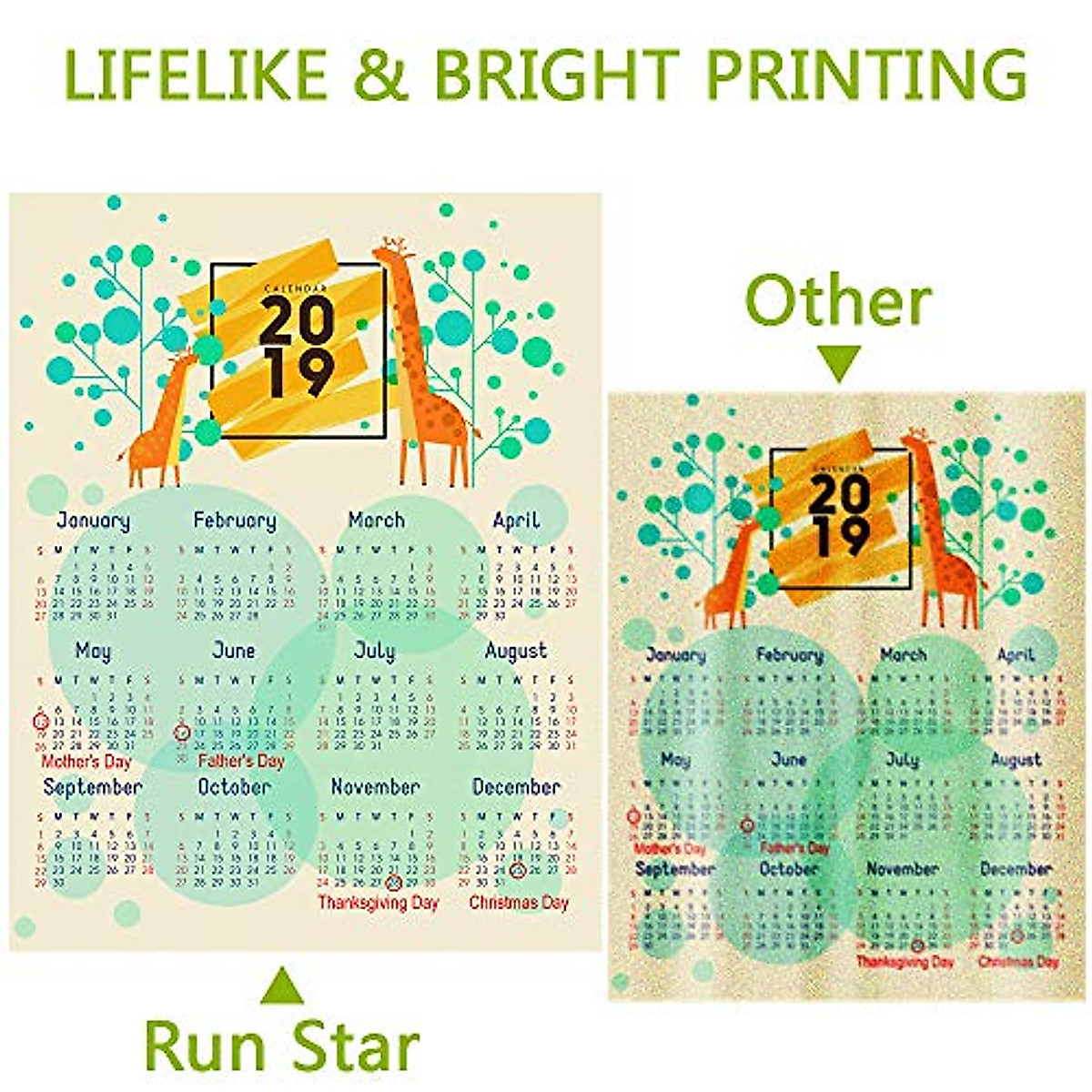 Run Star 2 Pack 277XL Black Remanufactured Ink Cartridge Replacement for Epson 277XL 277 T277XL High Capacity use for Epson Expression XP-850 XP-860 XP-950 XP-960 Printer (2 Black)